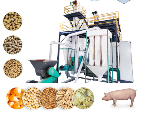 Pig feed crushing mixer-Dahan Mixer Machinery Co., Ltd.
